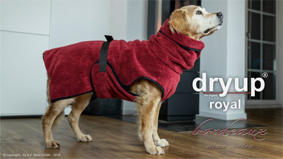 DryupⒸ Cape Royal - MicroCotton - Bordeaux | fit4dogs.de